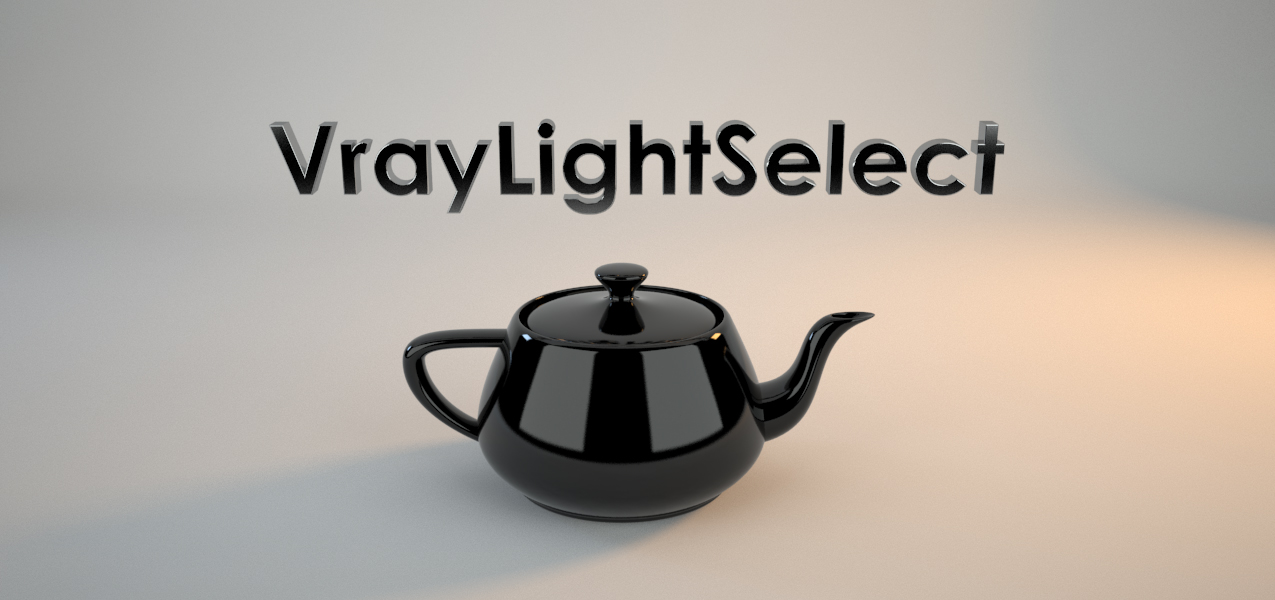 Multilight avec Vray et le VrayLightSelect