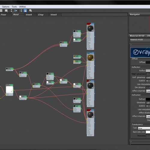 Slate Materiol Editor 3dsmax