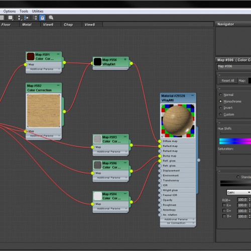 Slate Materiol Editor 3dsmax