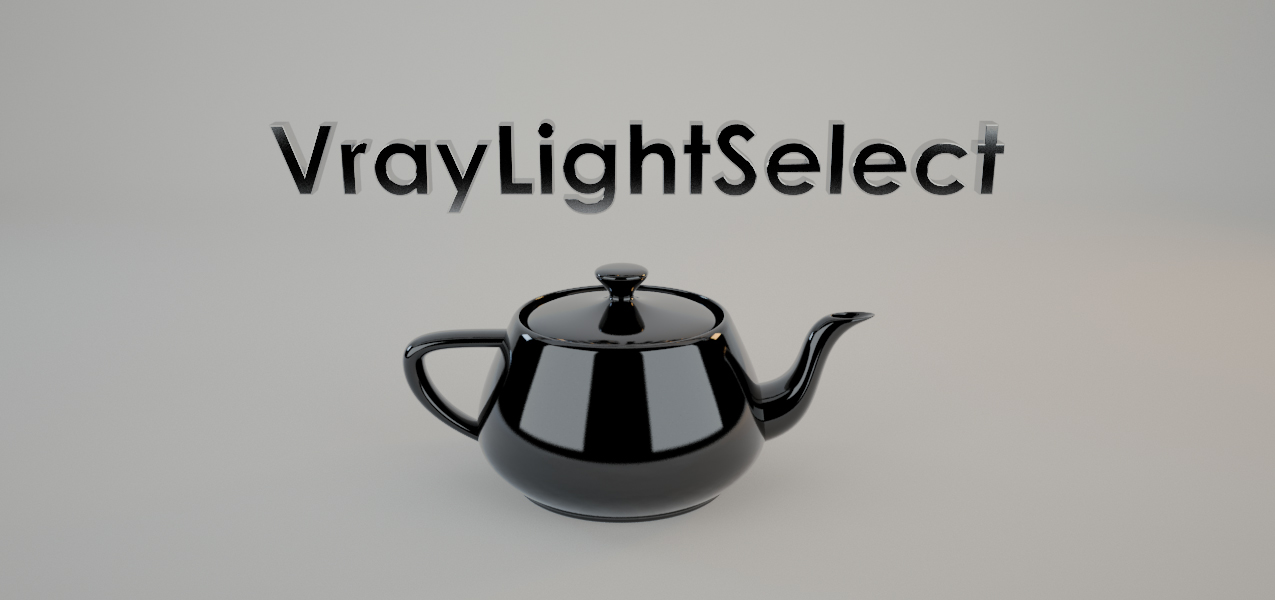 Multilight avec Vray et le VrayLightSelect